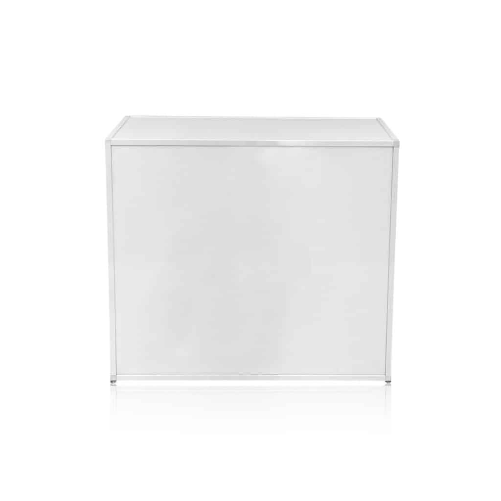 6ft Blanc Registration Counter | Nashville Event Furniture Rental